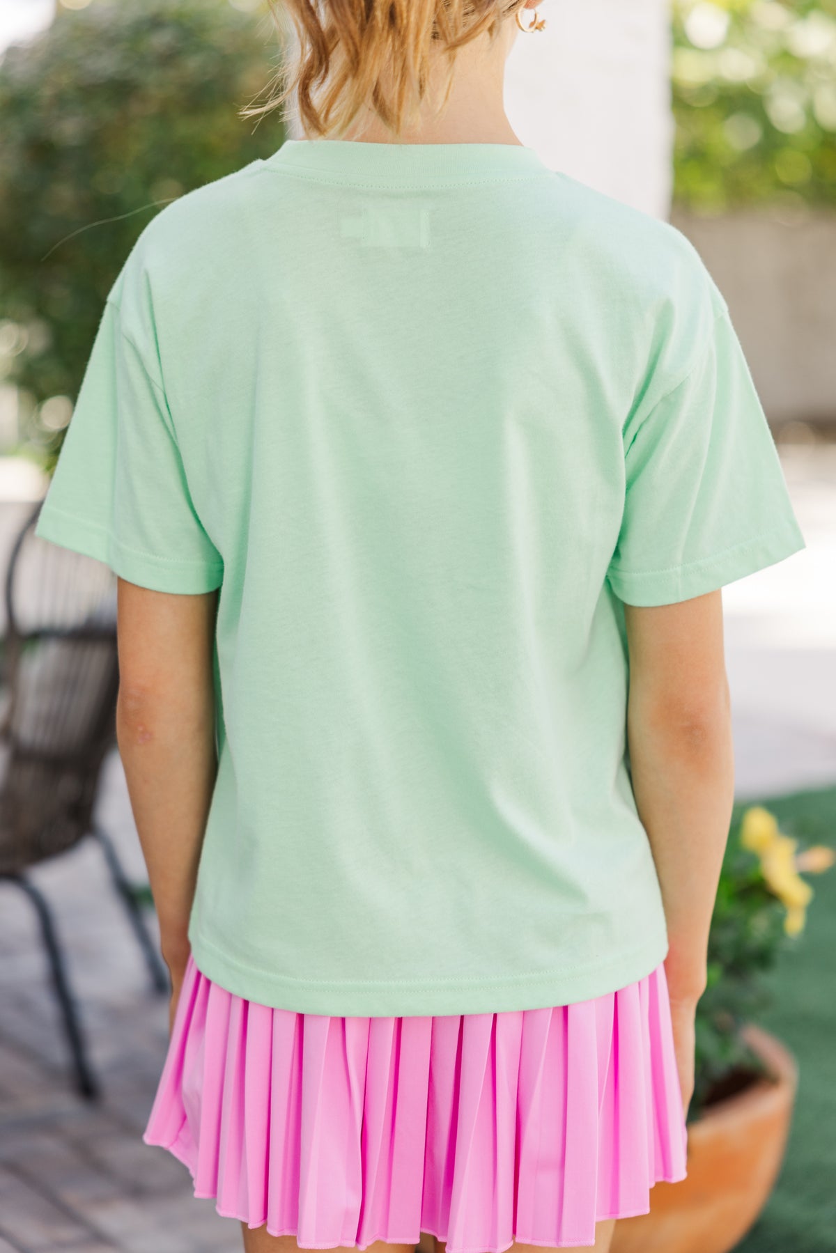 Girls: So Many Smiles Mint Green Graphic Tee – Shop the Mint