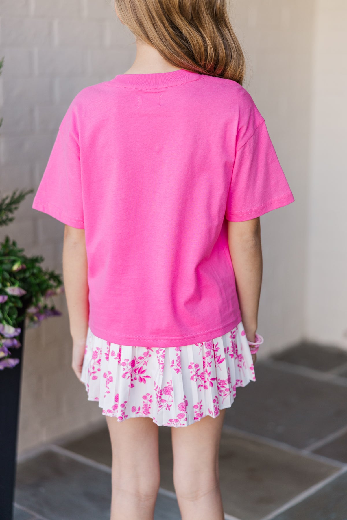 Girls: Smile Pink Graphic Tee – Shop the Mint