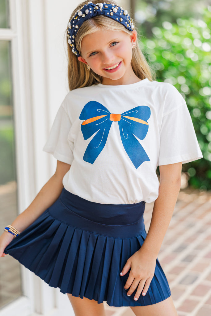 Girls: The Sadie Navy Blue Skort – Shop the Mint