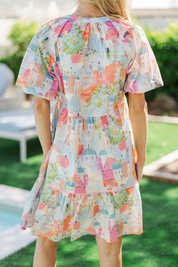 The Traveler Pink Toile Dress – Shop the Mint