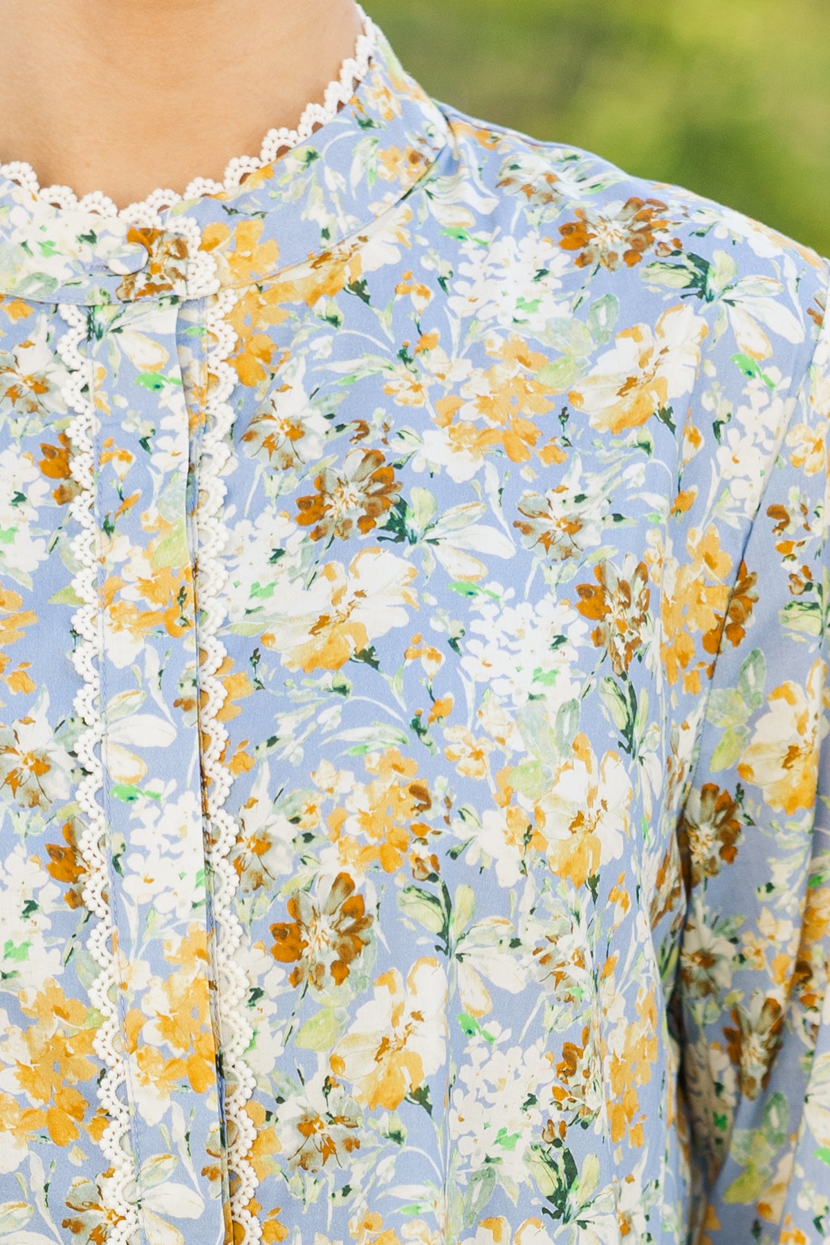 Always The One Slate Blue Floral Shift Dress – Shop the Mint