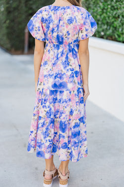 Girls: Lead The Way Purple Watercolor Maxi Dress – Shop the Mint