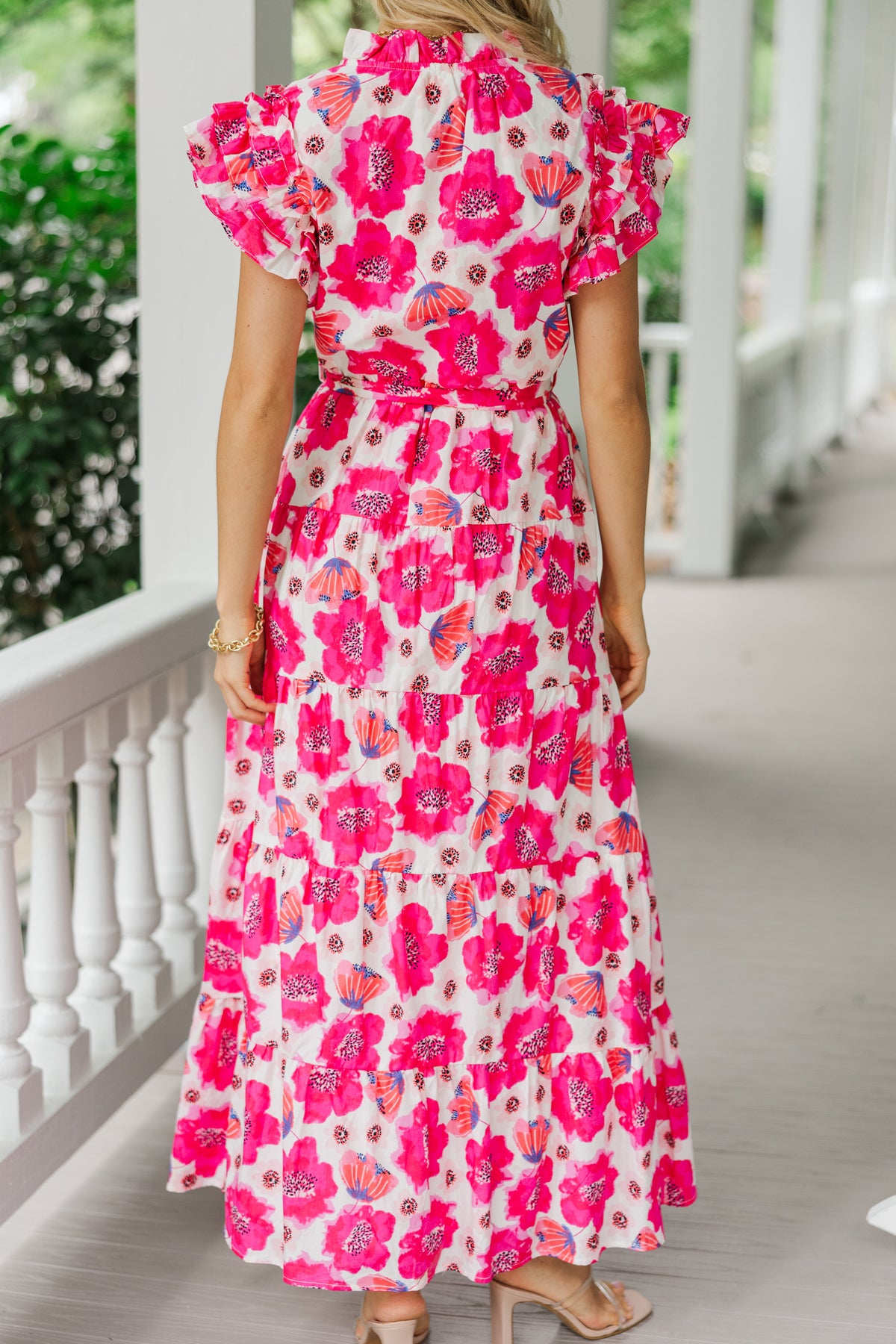 Future Fun Fuchsia Floral Maxi Dress – Shop the Mint