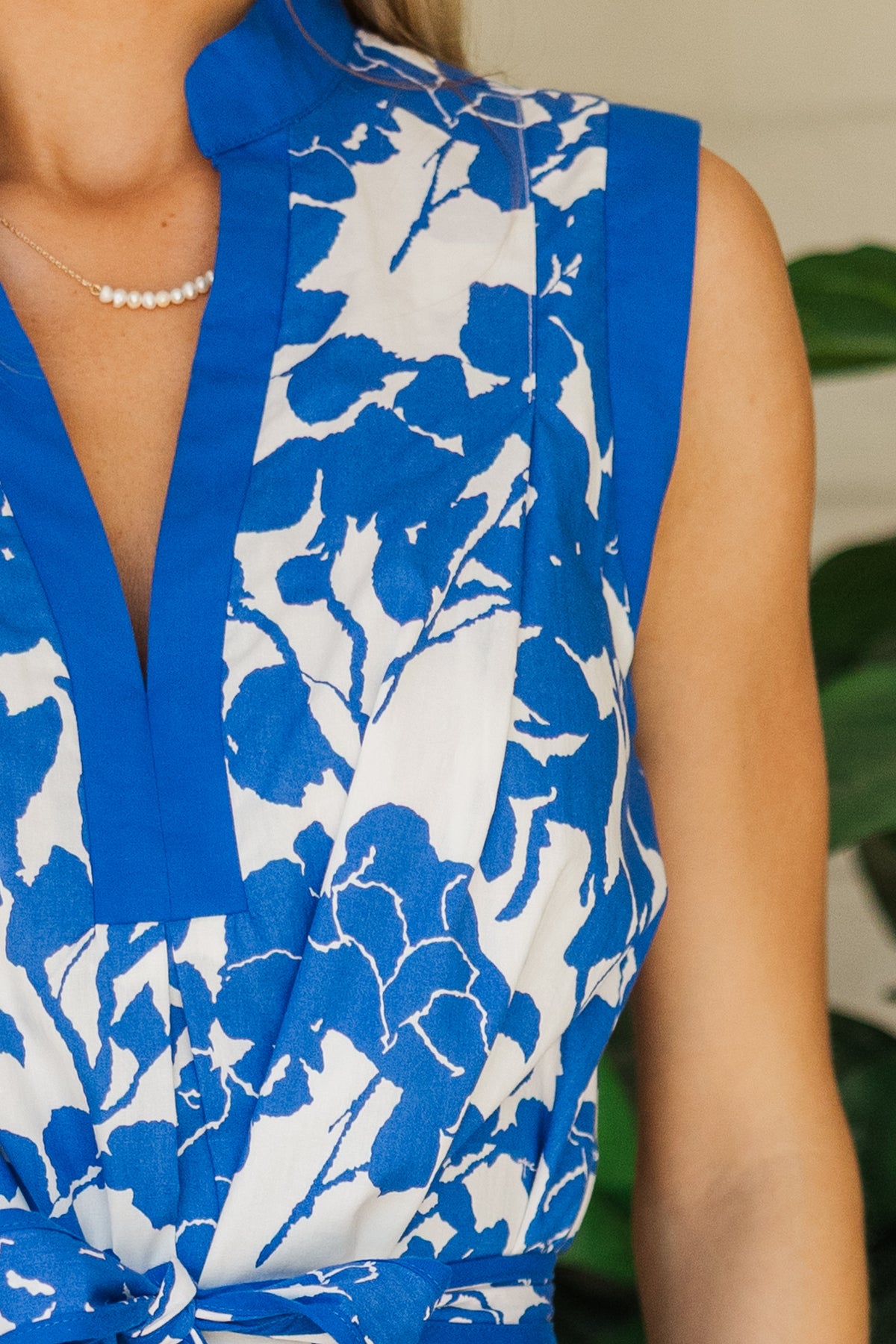 Remember You Fondly Royal Blue Floral Dress – Shop the Mint