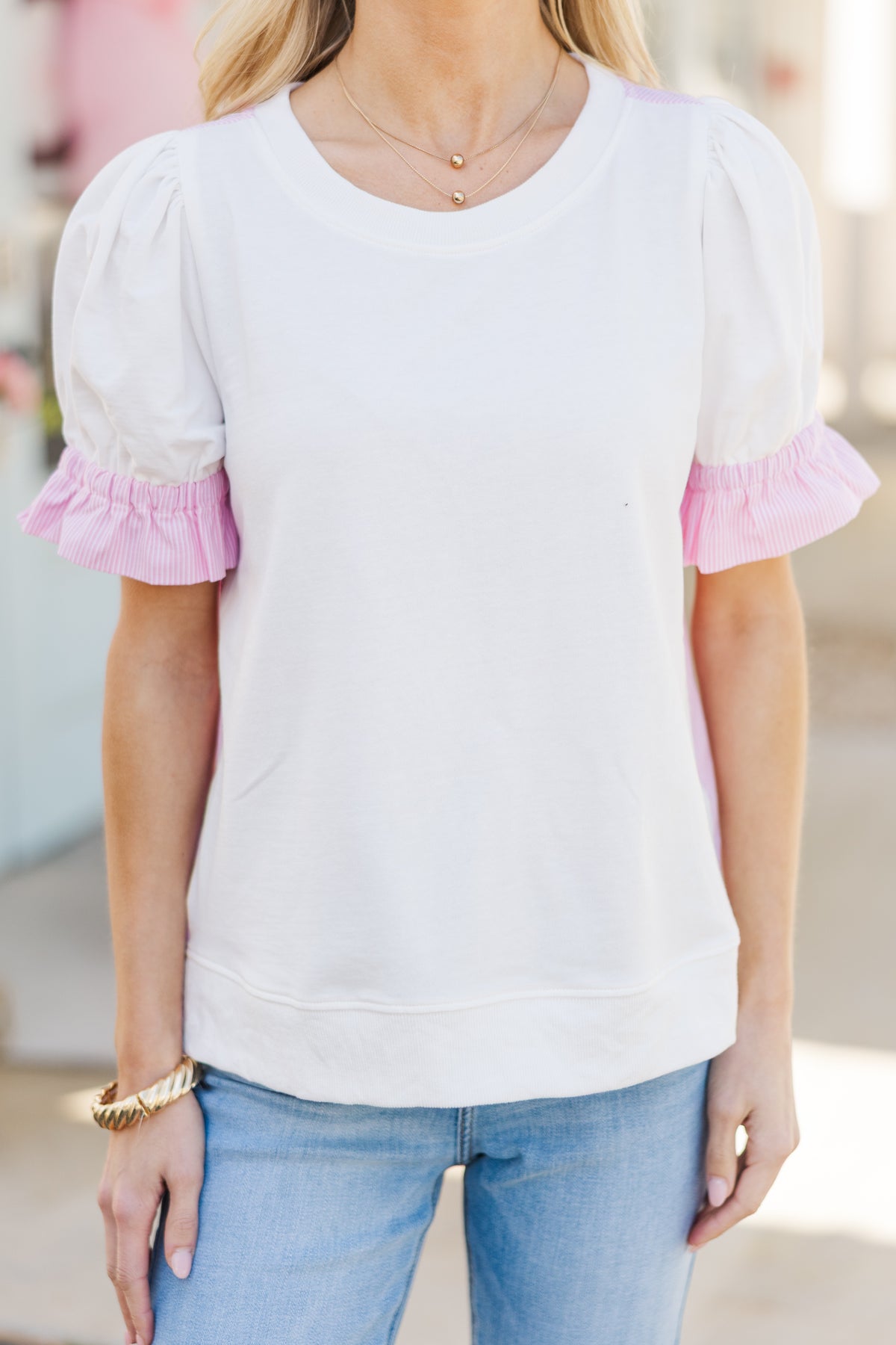 Give Your Trust Cream Blouse – Shop the Mint