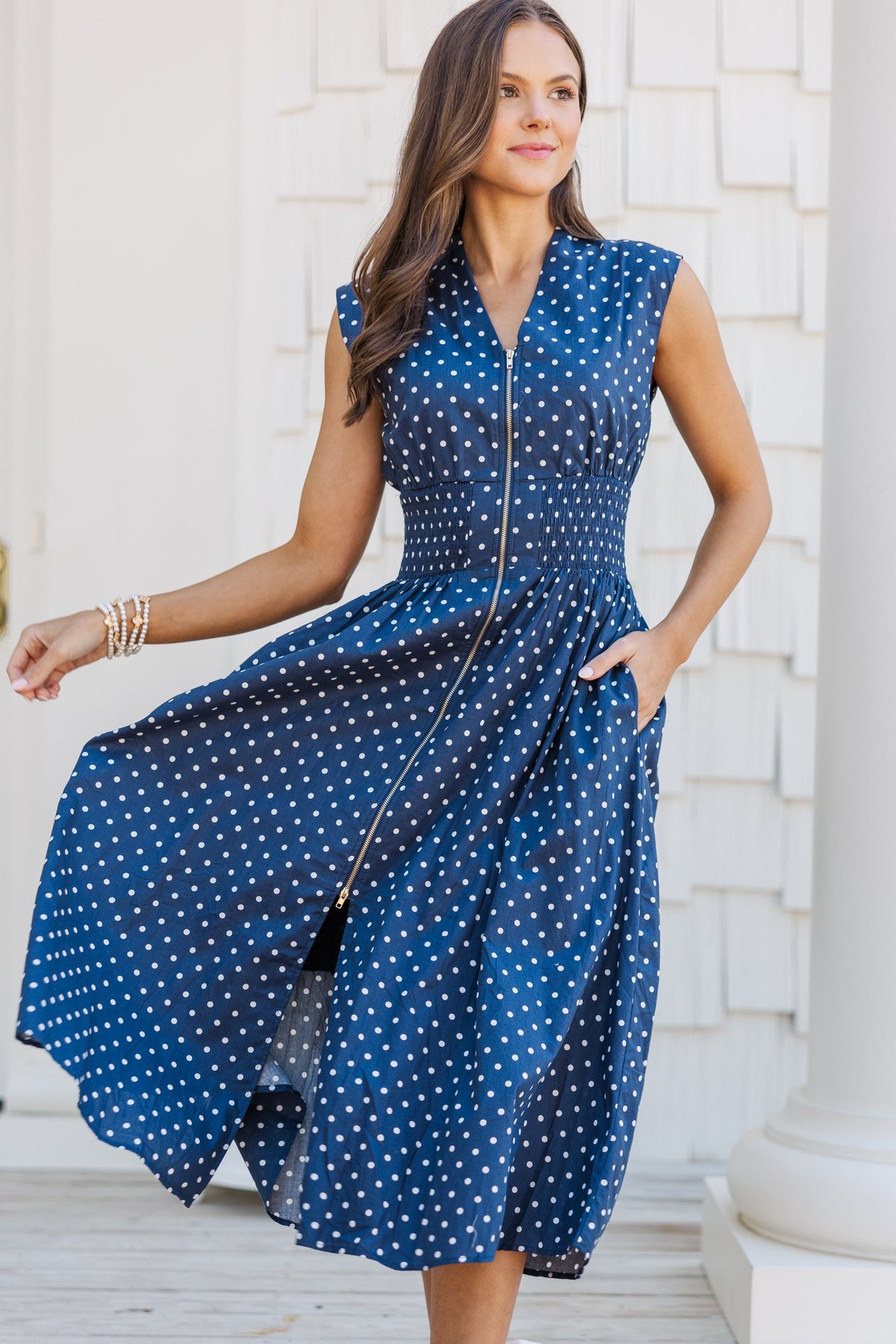 Take Note Navy Blue Dress – Shop the Mint