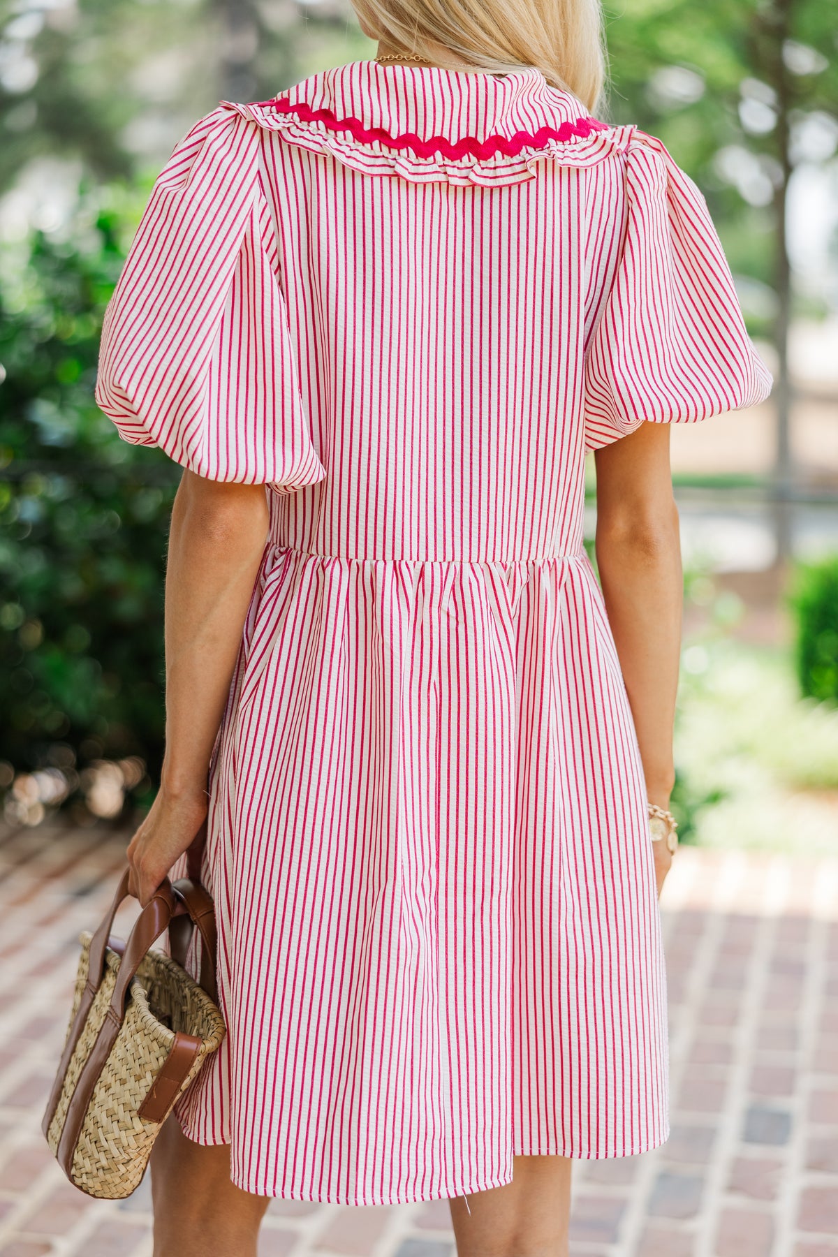 The Future Red Striped Dress – Shop the Mint
