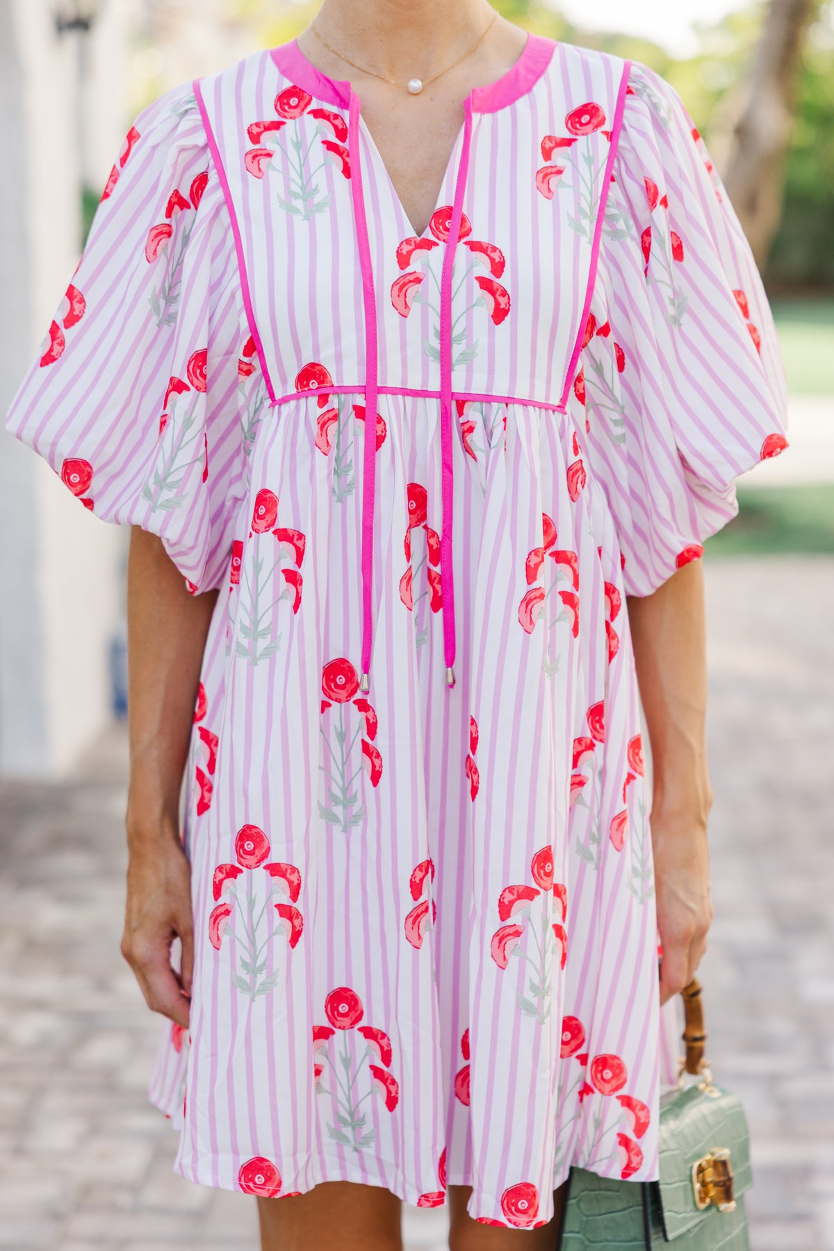 The Evolution Pink Floral Dress – Shop the Mint