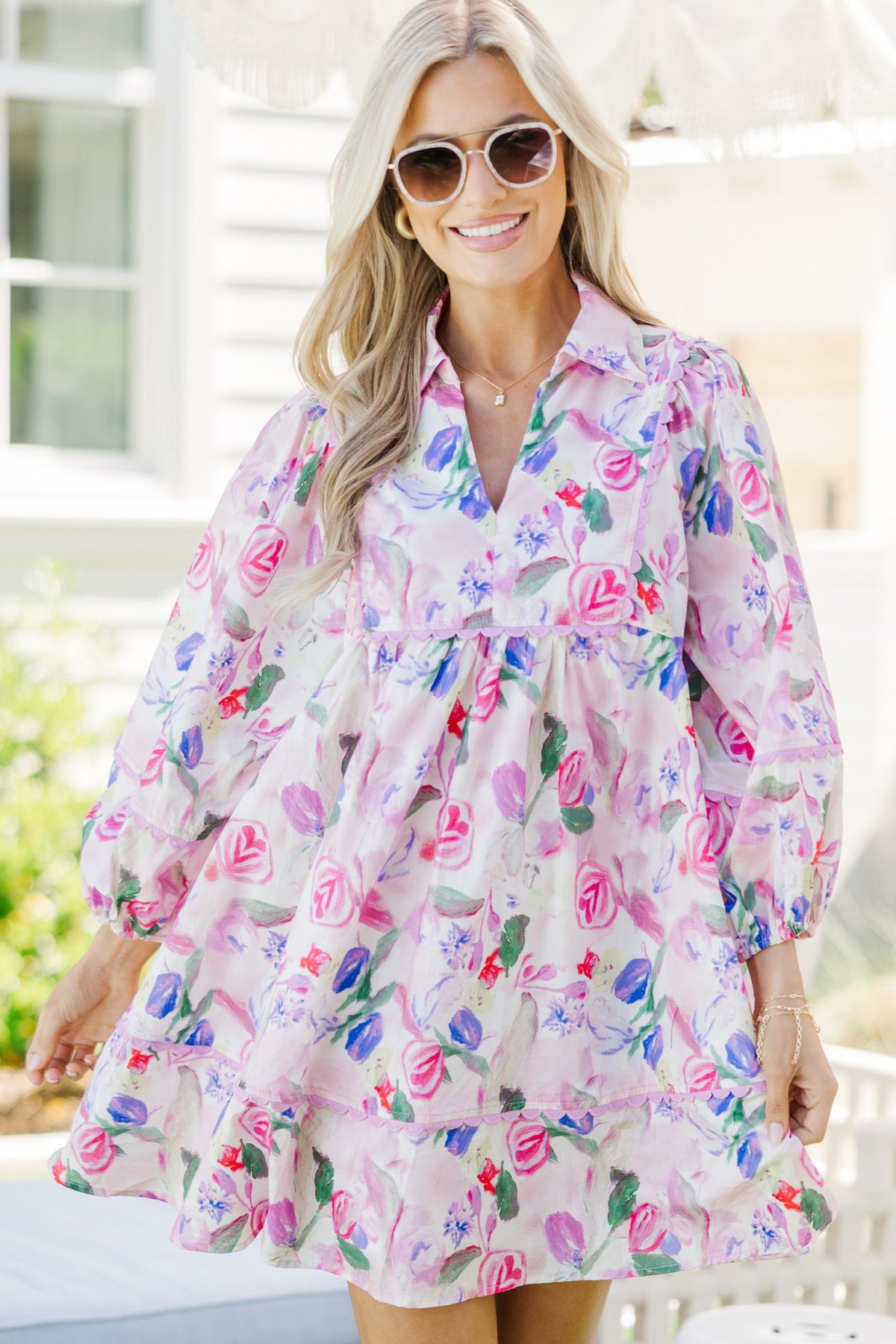 Find You Well Pink Floral Dress – Shop the Mint