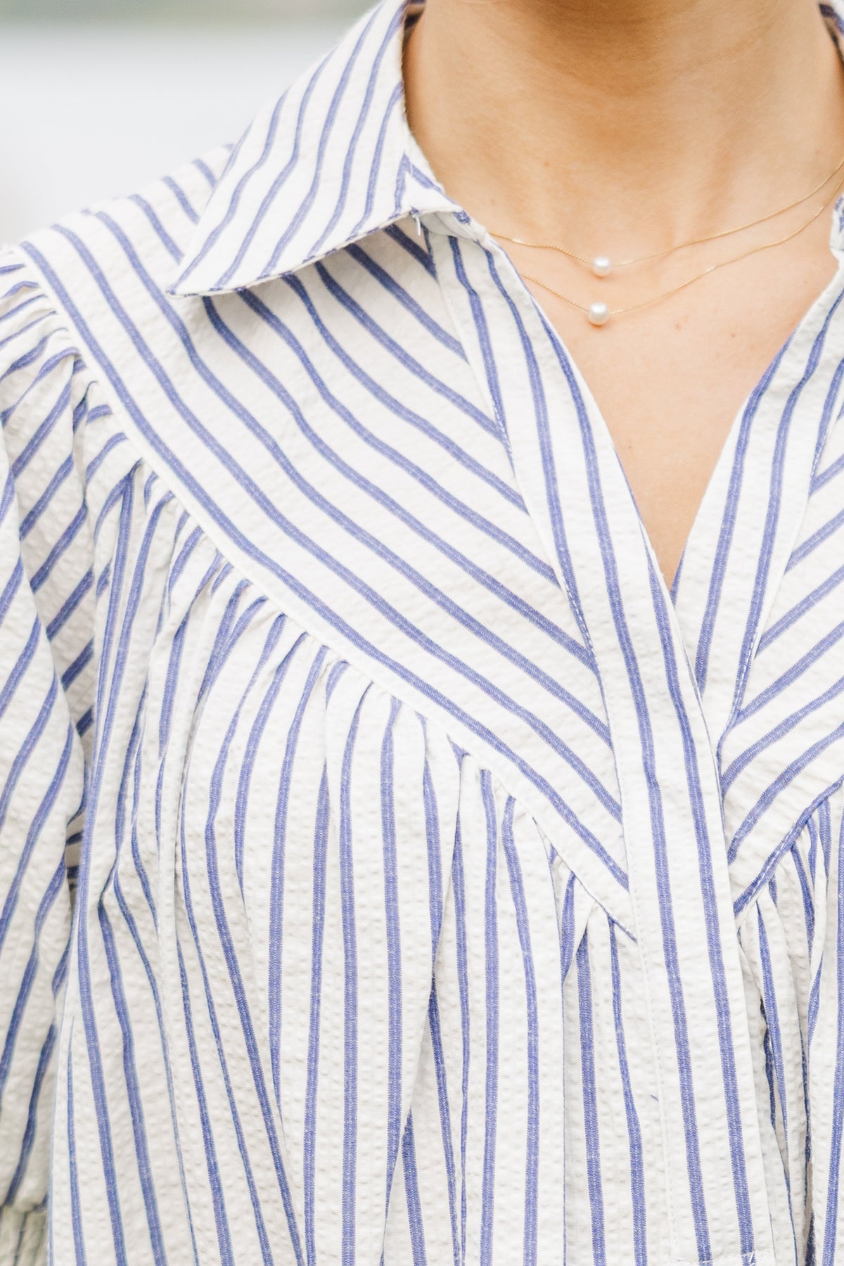 Style & Grace Blue Striped Dress – Shop the Mint