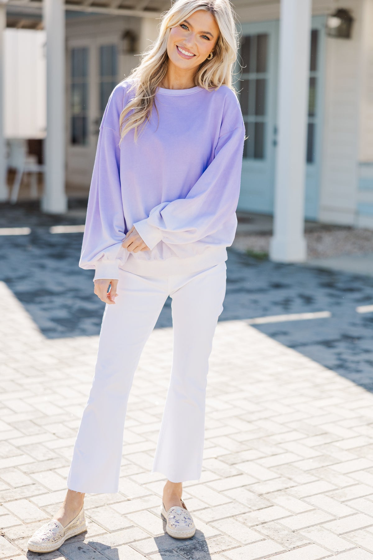 Make It Last Periwinkle Ombre Sweatshirt – Shop the Mint