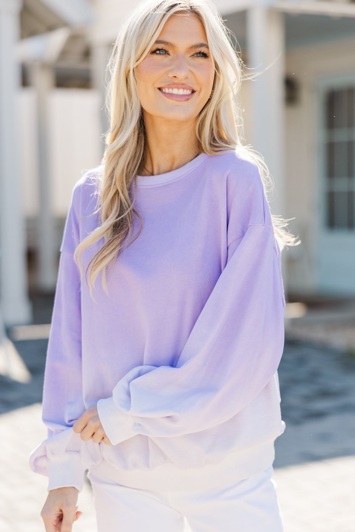 Make It Last Periwinkle Ombre Sweatshirt – Shop the Mint