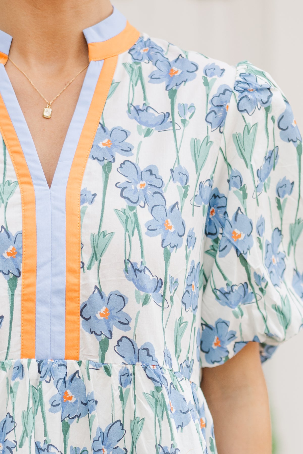 The Sensitive Blue Floral Dress – Shop the Mint