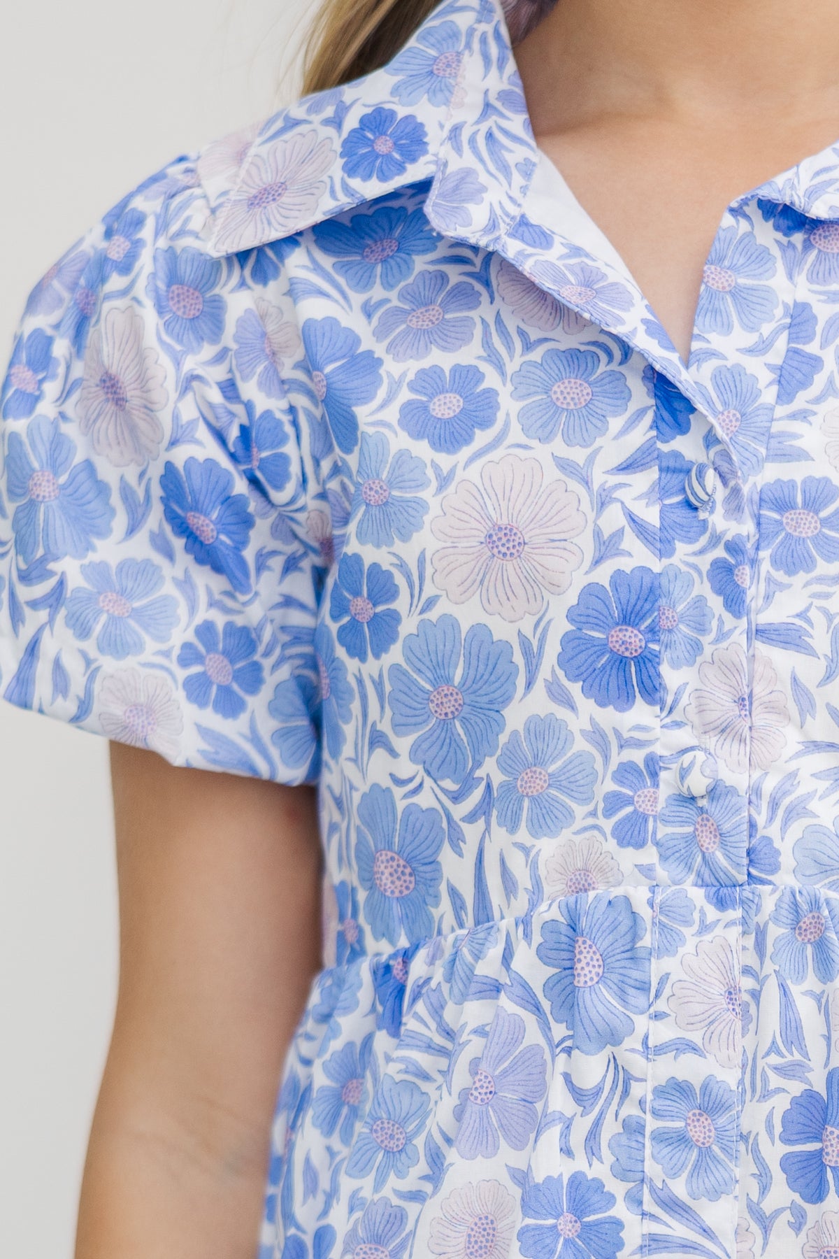 Girls: The Hadley Blue Striped Collared Dress – Shop the Mint
