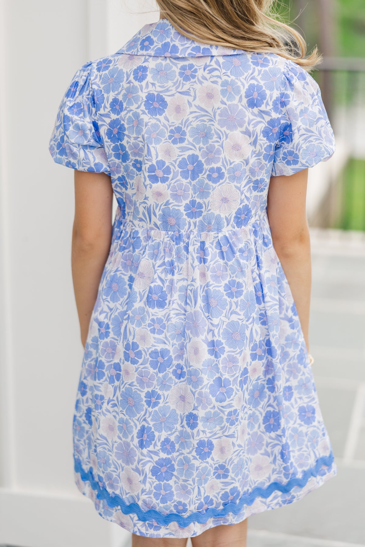 Girls: The Hadley Blue Striped Collared Dress – Shop the Mint