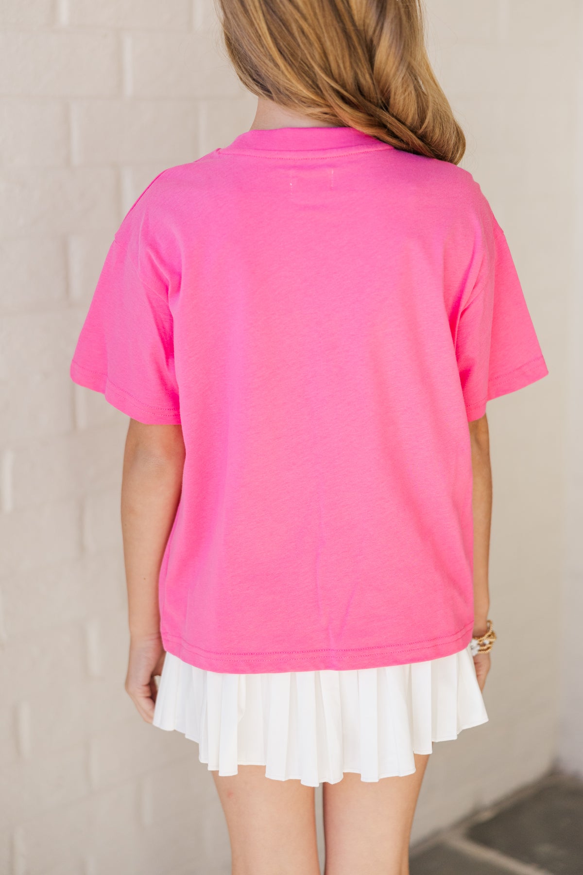 Girls: Beach Vibes Fuchsia Graphic Tee – Shop the Mint