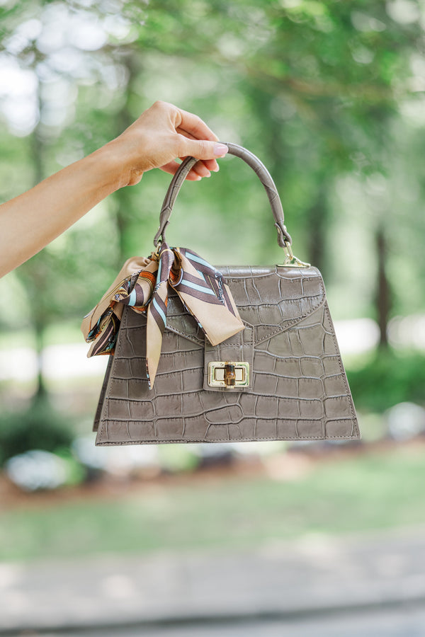 German Fuentes: Best Around Taupe Purse – Shop the Mint