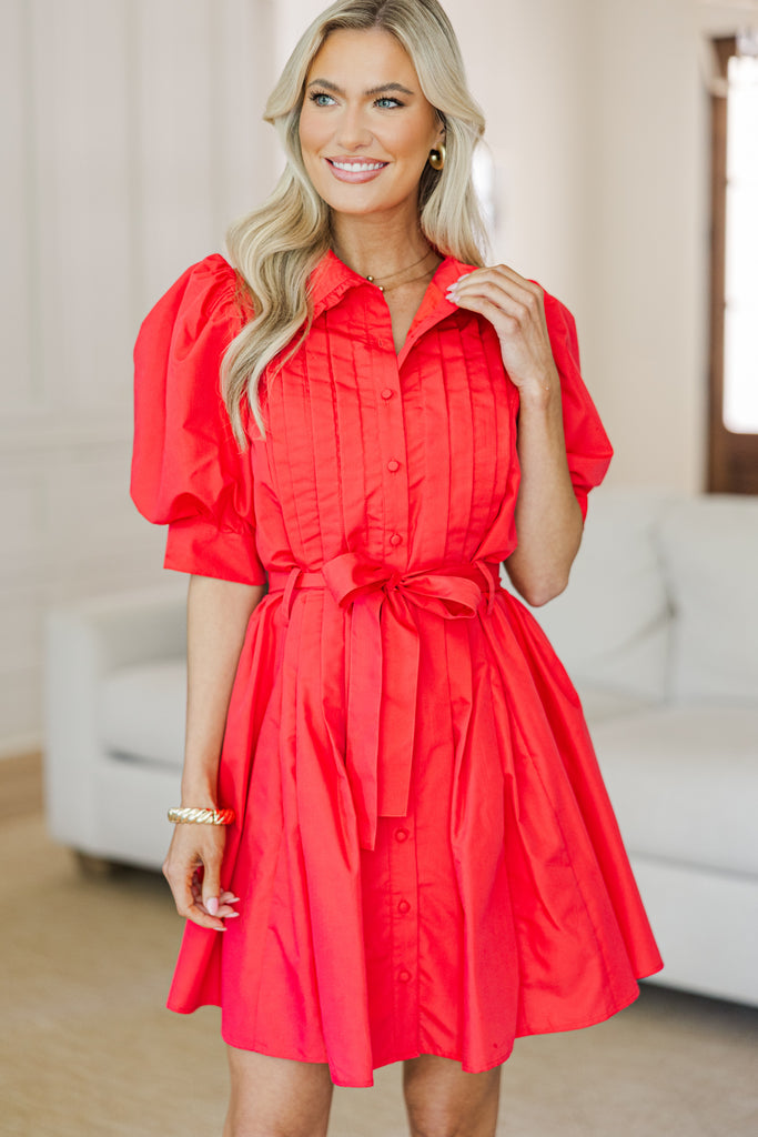 NURSING COLLECTION: Making Plans Red Dress – Shop the Mint