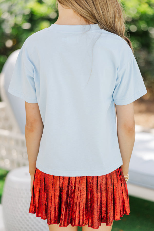 Girls: USA Light Blue Graphic Tee – Shop the Mint