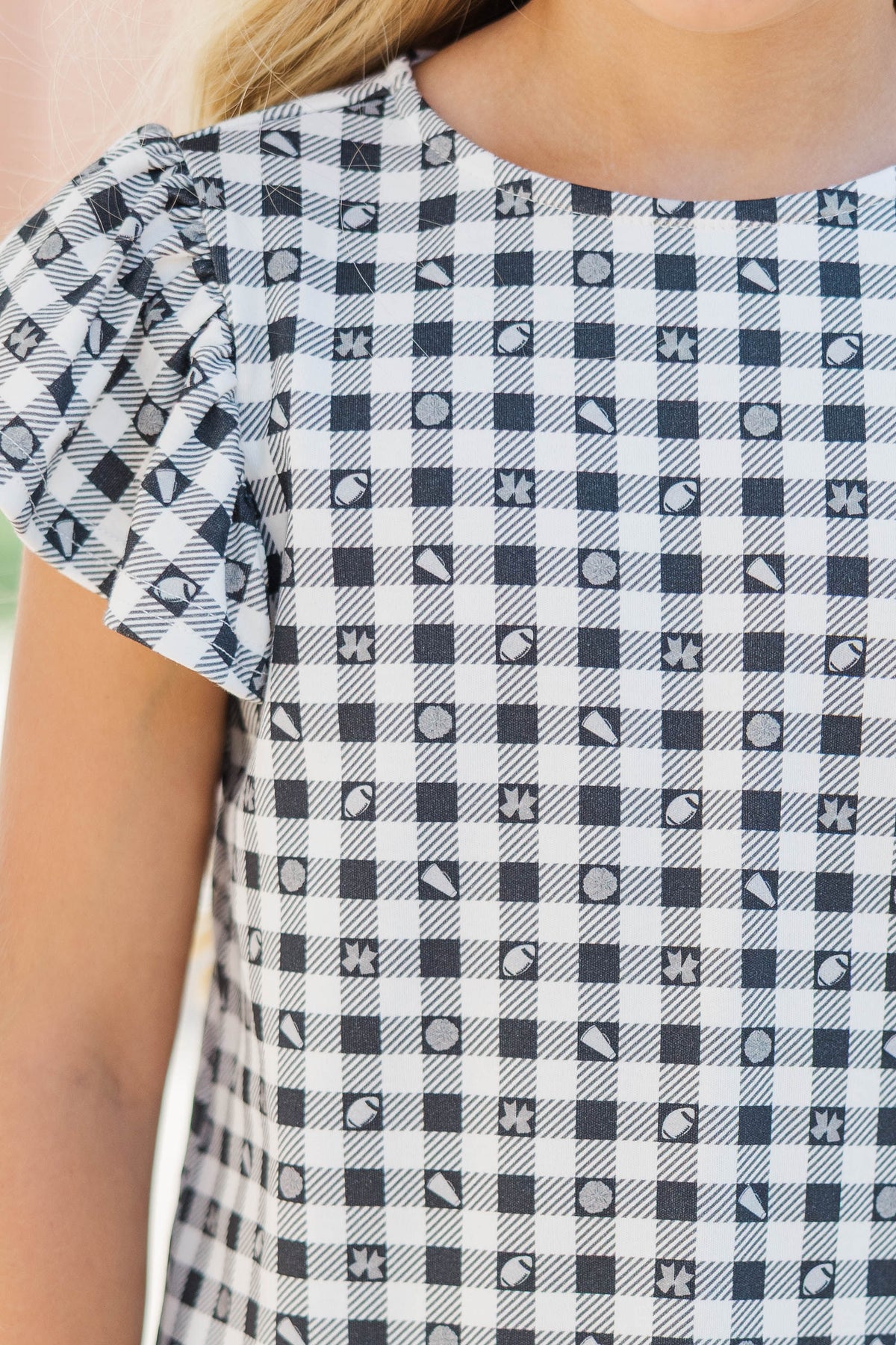 Girls: Feeling Fun Black Gameday Checkered Set – Shop the Mint