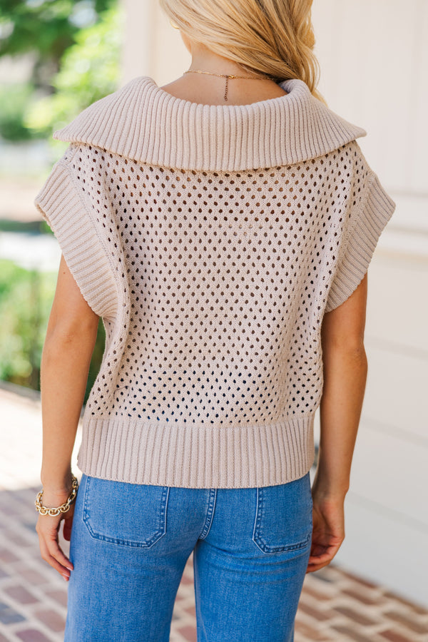 Hear Your Call Stone S/S Sweater – Shop the Mint