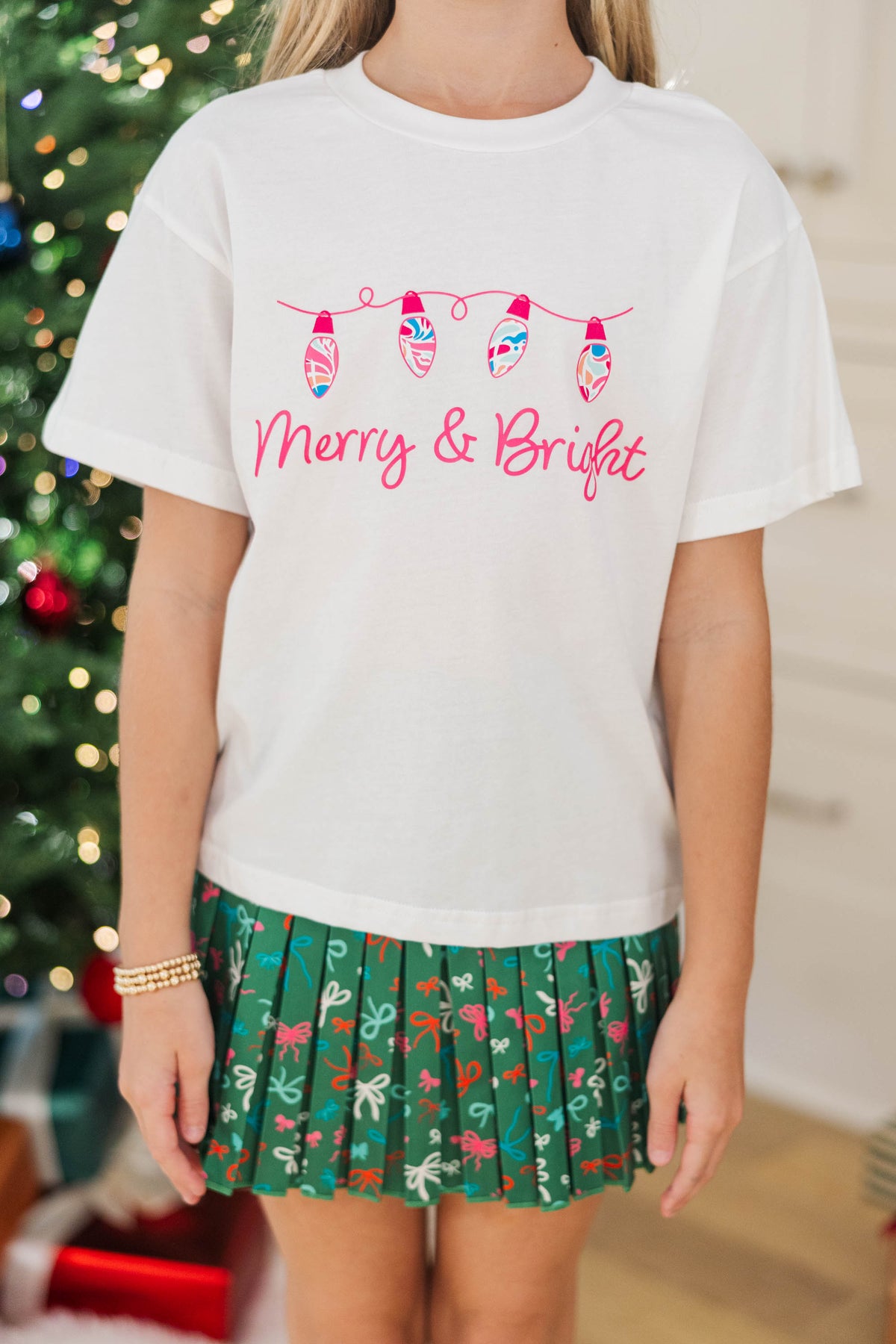 Girls: Oh So Bright White Graphic Tee – Shop the Mint