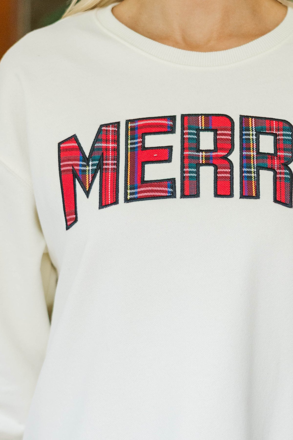 So Very Merry Cream Sweatshirt – Shop the Mint
