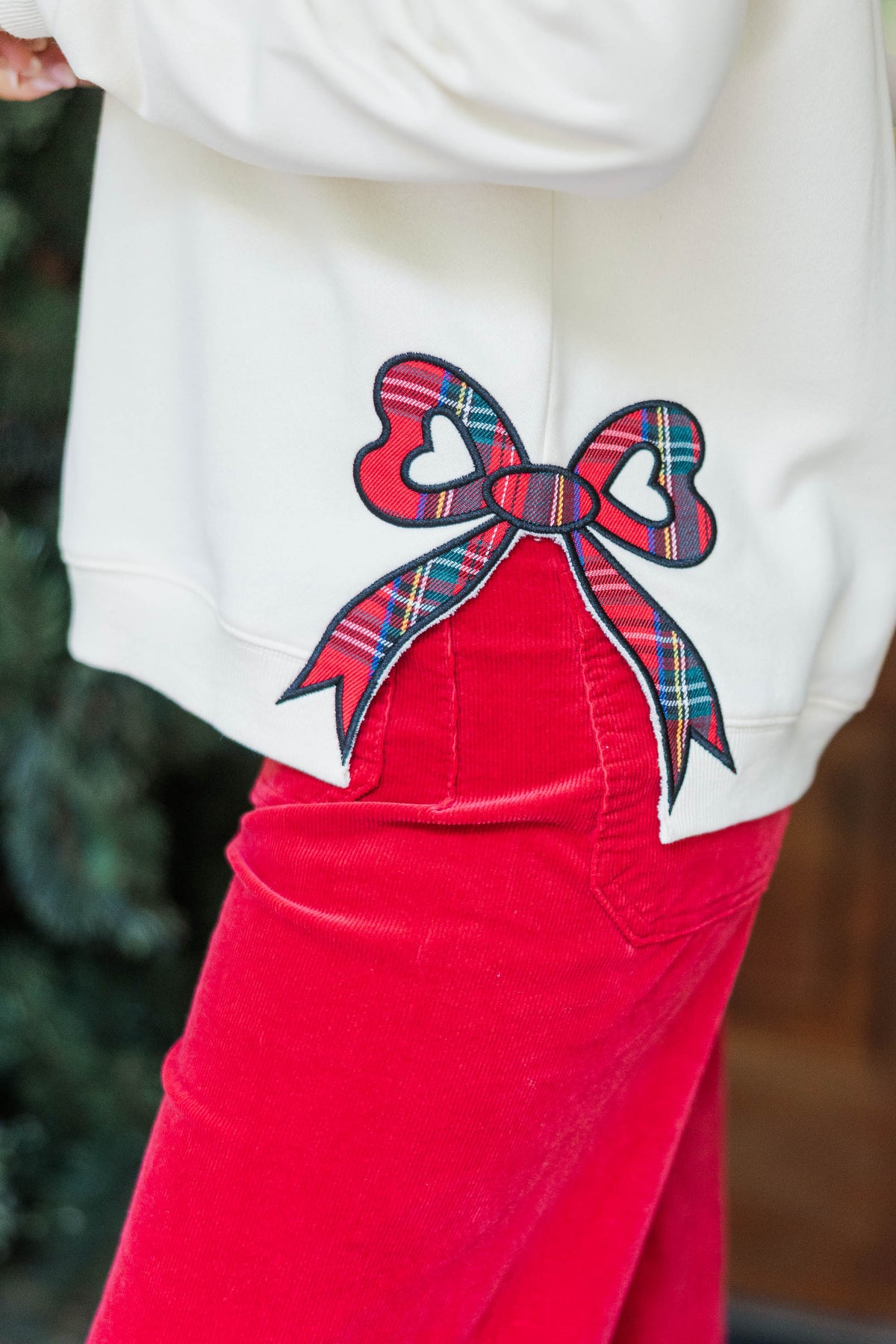 So Very Merry Cream Sweatshirt – Shop the Mint