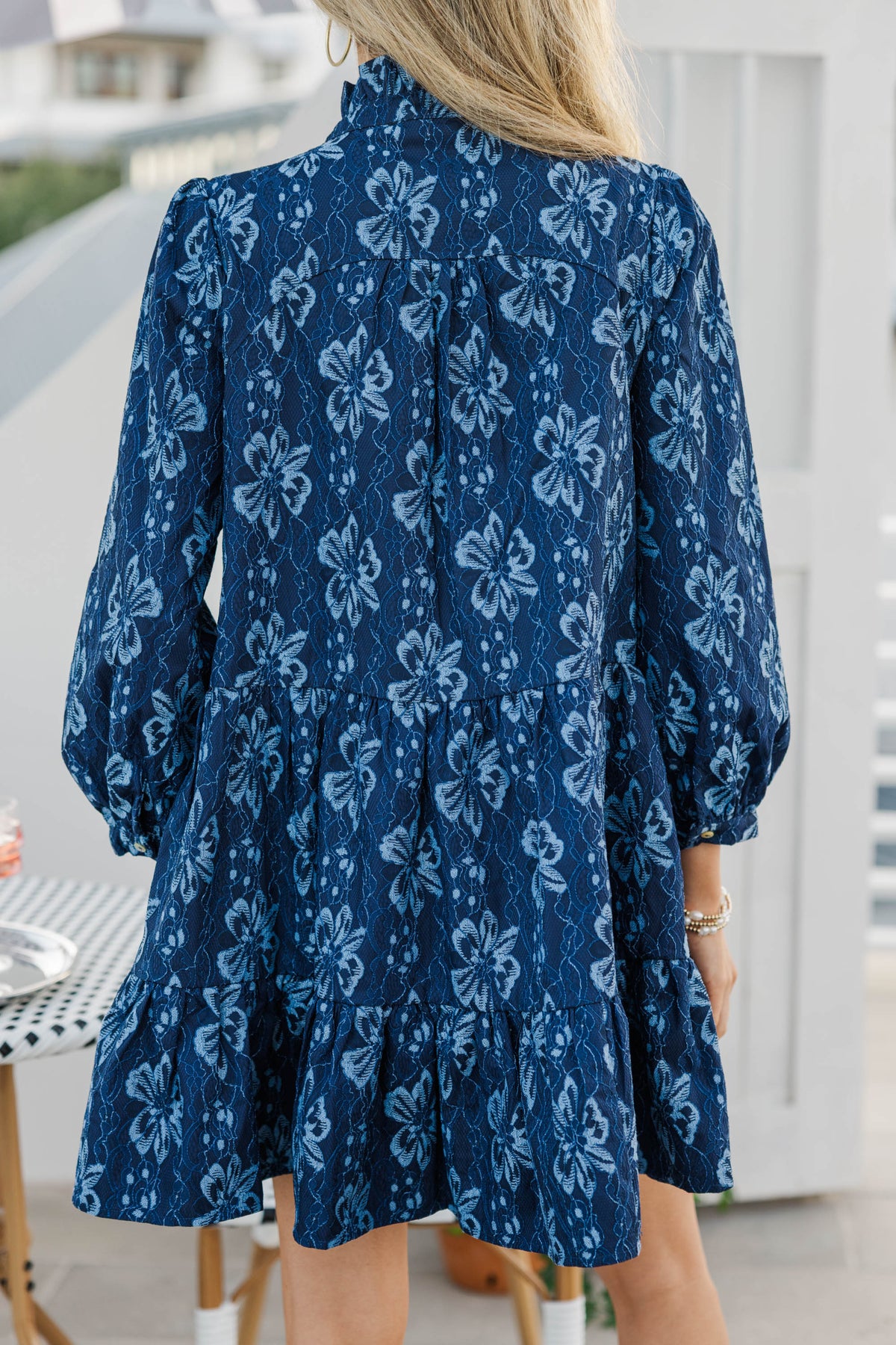 Always On My Mind Navy Blue Lace Babydoll Dress – Shop the Mint