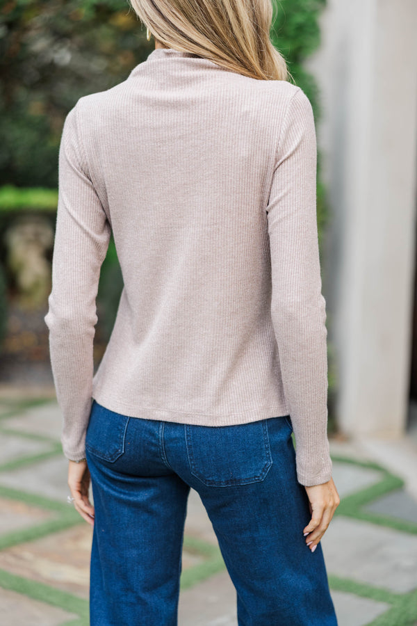 Simple Moments Mocha Brown Sweater – Shop the Mint