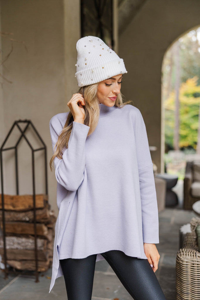 Chilly Day Charm White Embellished Hat – Shop the Mint