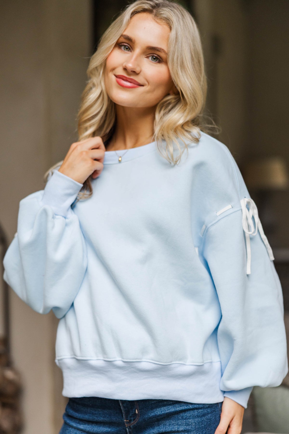 Just My Vibe Light Blue Tunic – Shop the Mint