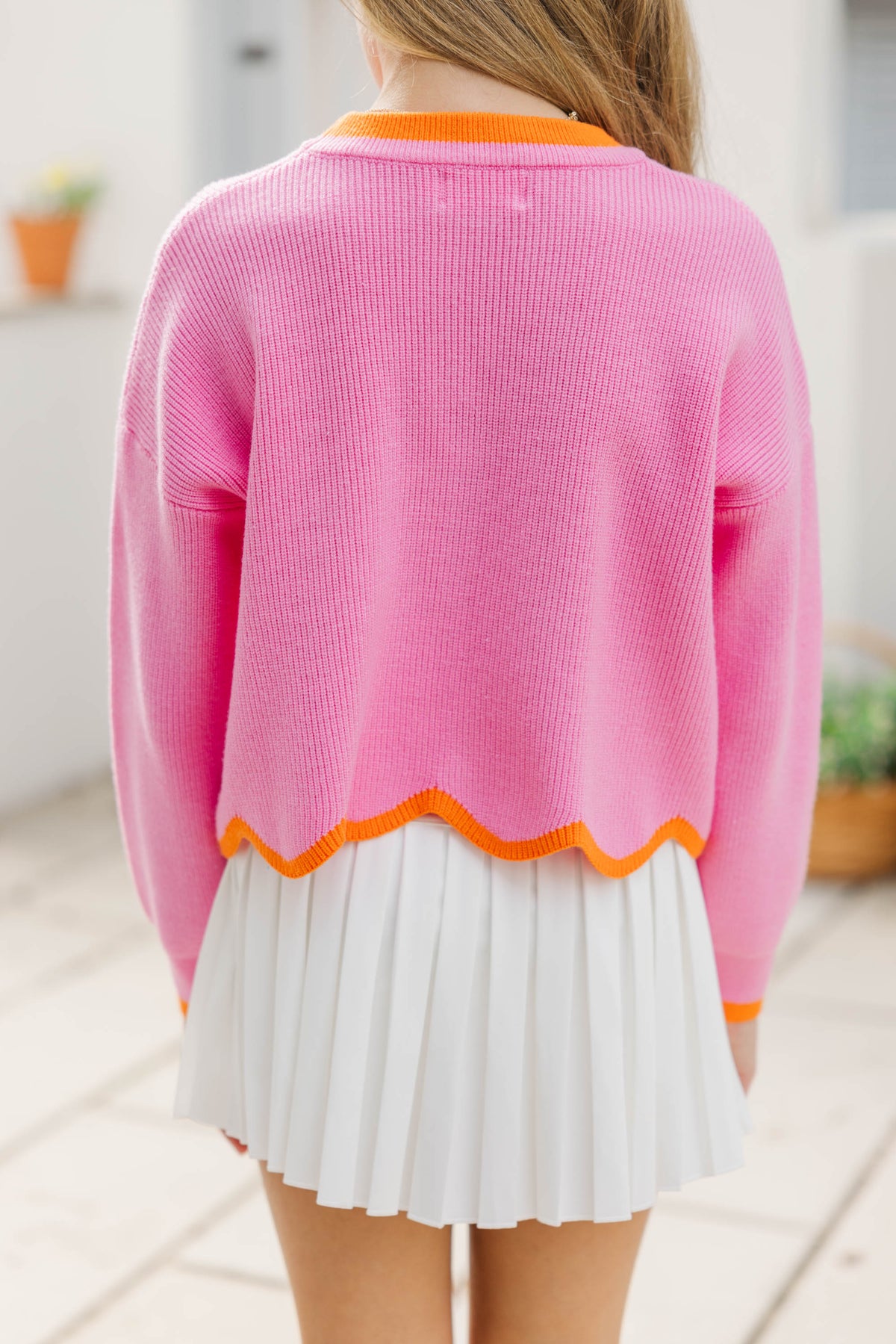 Girls: Working For You Pink Sweater – Shop the Mint