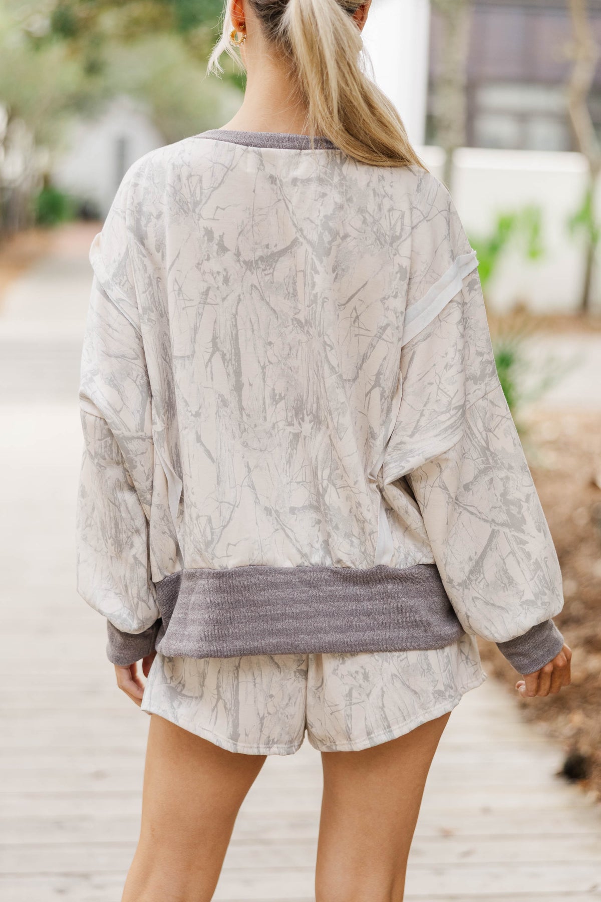 Effortlessly Casual Taupe Camo Tunic – Shop the Mint