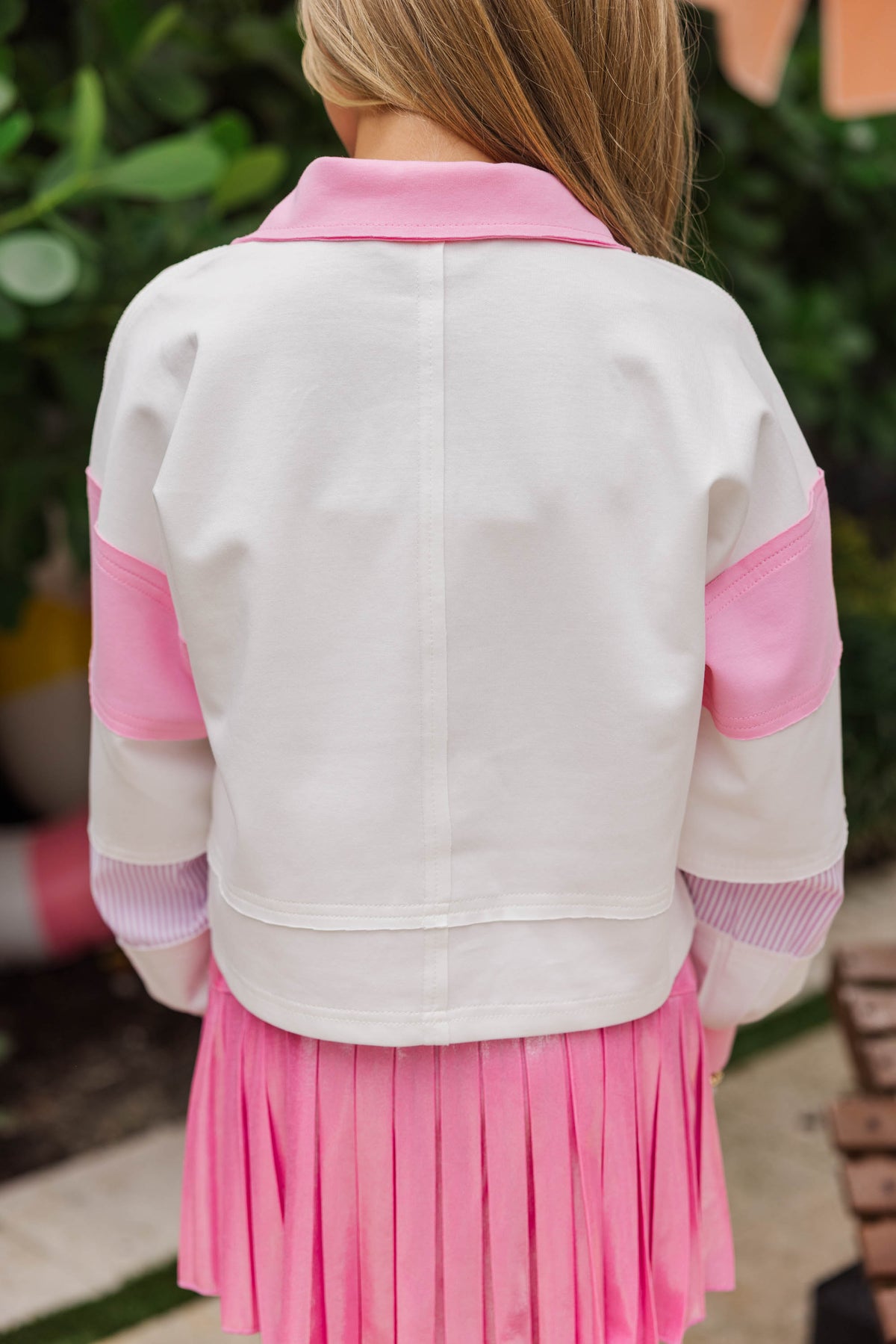 Girls: After School Pink Cropped Pullover – Shop the Mint