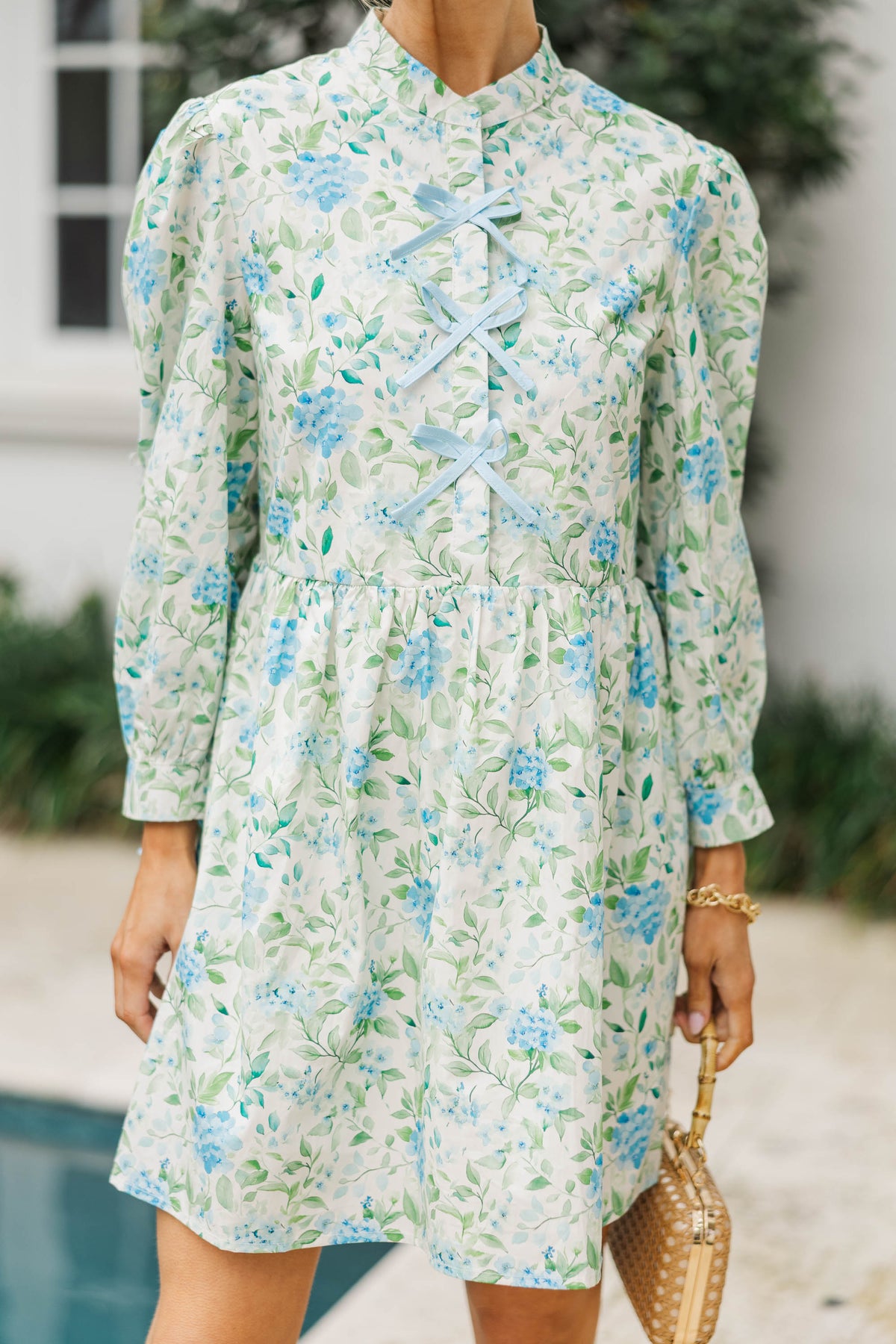 There's Always Hope Blue Chintz Dress – Shop the Mint