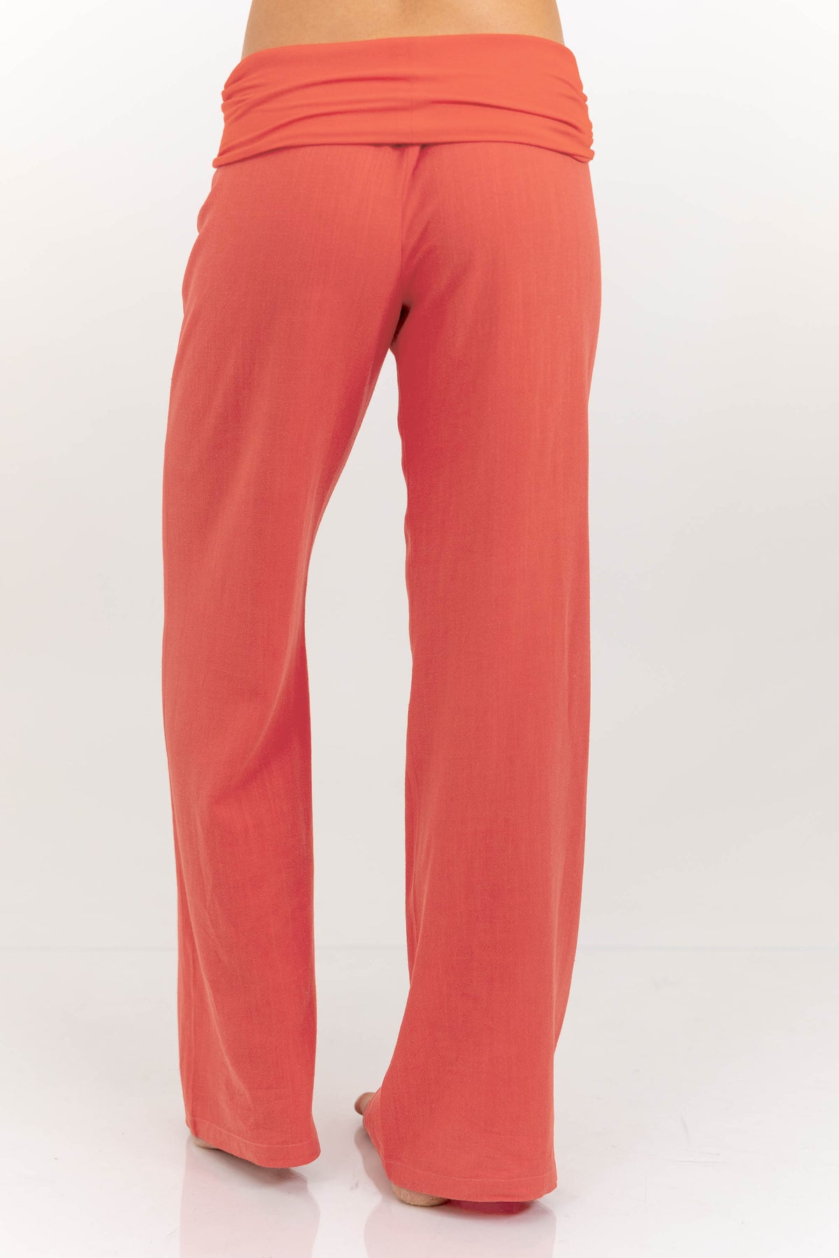 The Iconic Coral Foldover Pants – Shop the Mint