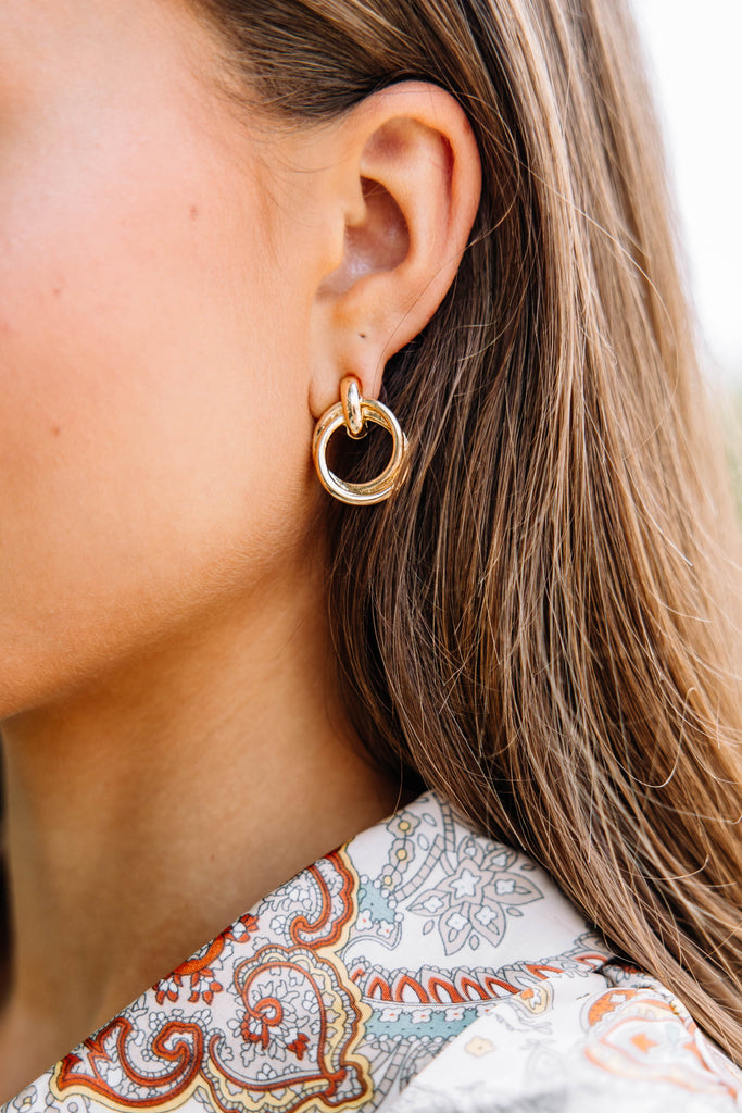 Double Duty Gold Earrings – Shop the Mint