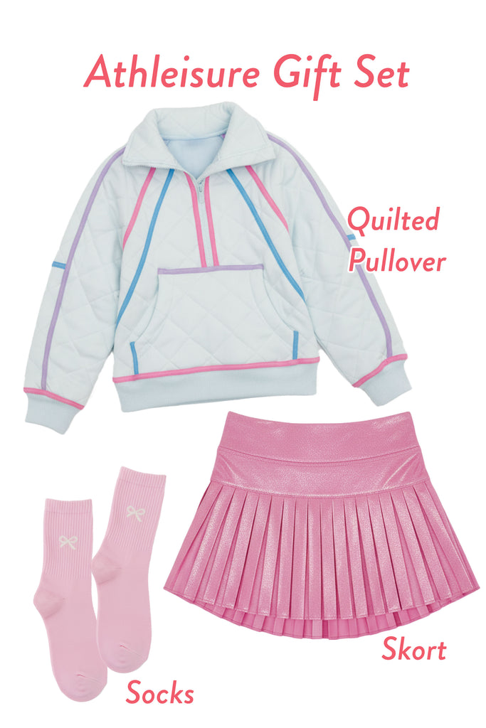 Girls: Athleisure Icy Blue Gift Set – Shop the Mint