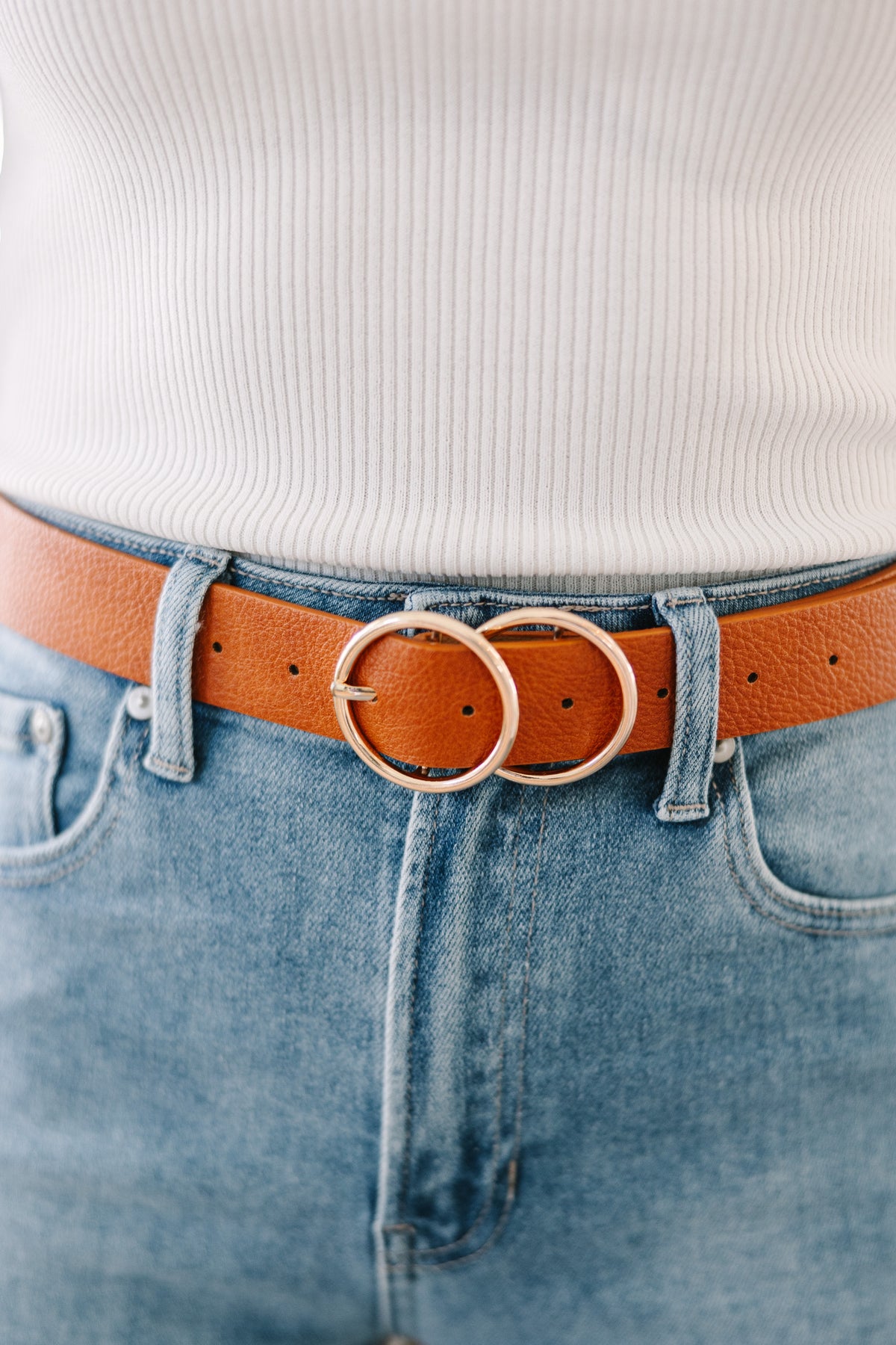 At Your Service Cognac Brown Belt – Shop the Mint