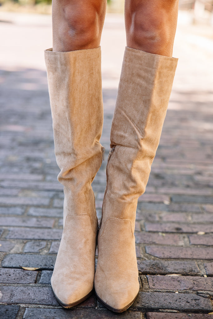 Have It Your Way Camel Brown Boots – Shop the Mint