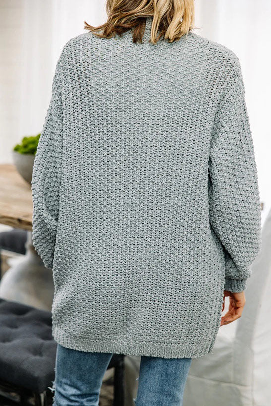 Solid Heather Gray Cardigan - Classic Cardigans – Shop the Mint