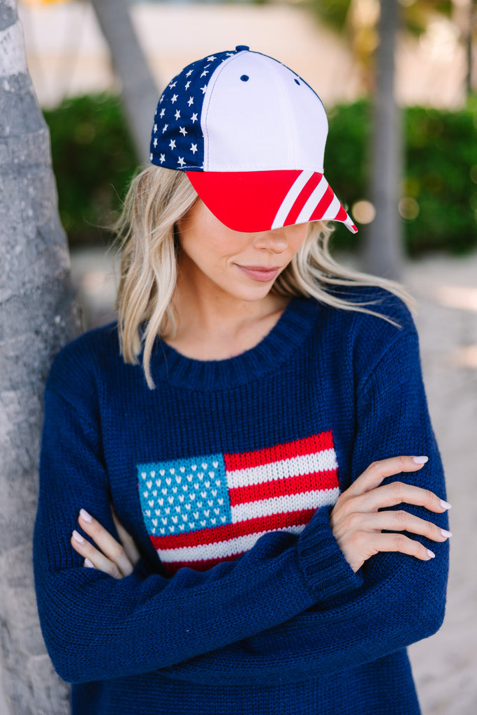 American Beauty Navy Blue Star Hat – Shop the Mint