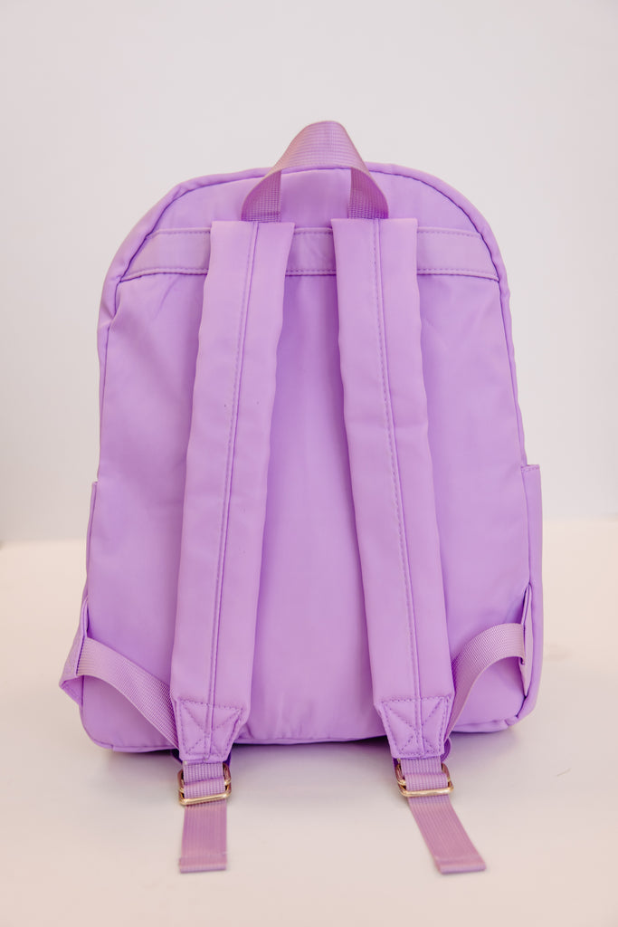 Easy Going Lilac Varsity Backpack – Shop the Mint