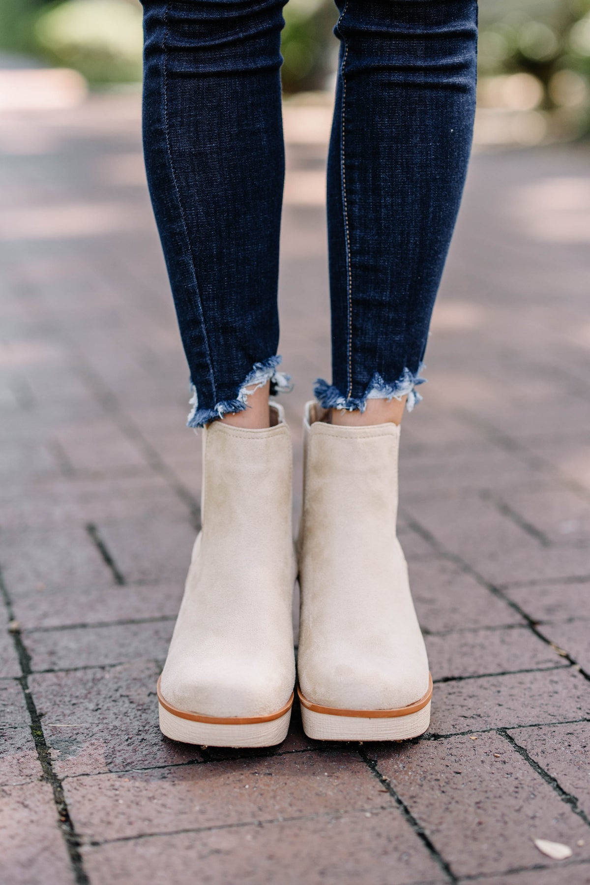Bold Soul Wheat Brown Chunky Heel Booties – Shop the Mint