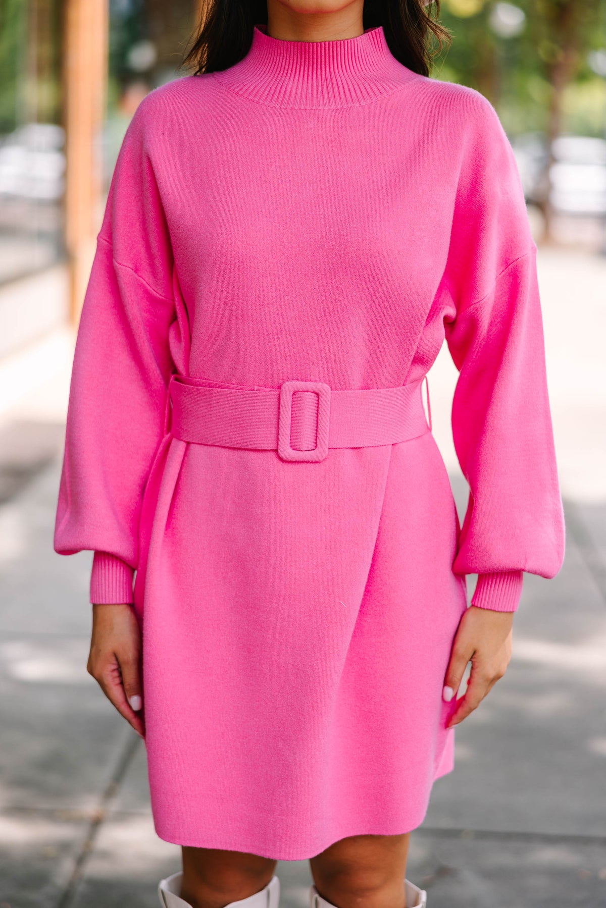 Fate: In Your Feeling Hot Pink Sweater Dress – Shop the Mint