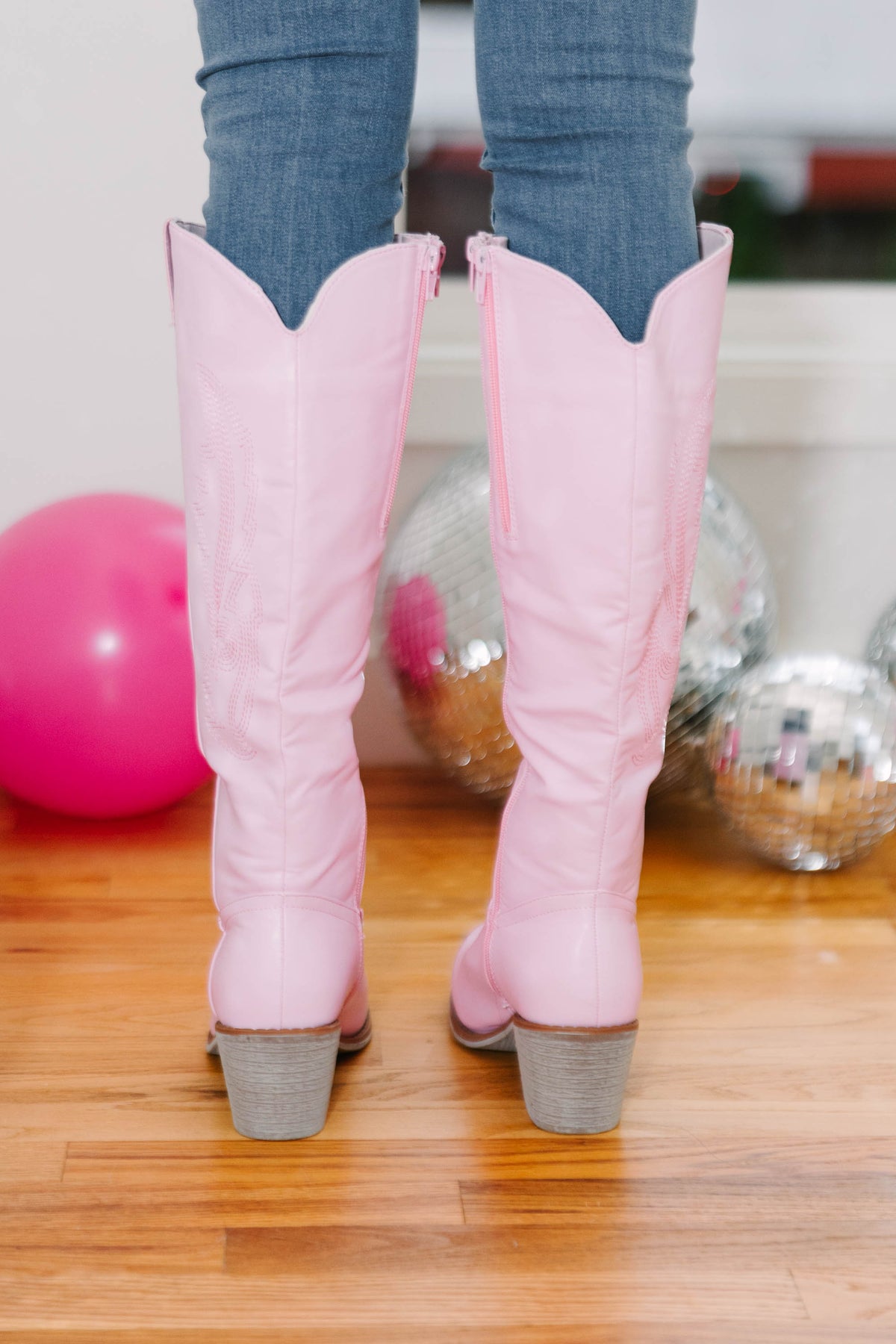 Best Day Ever Light Pink Western Boots – Shop the Mint
