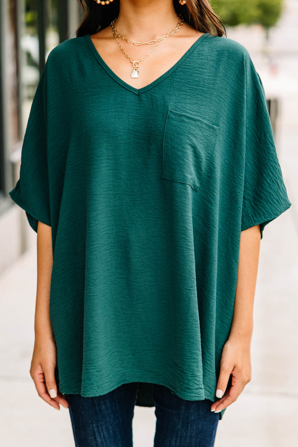 Couldn't Be Better Forest Green Top – Shop the Mint