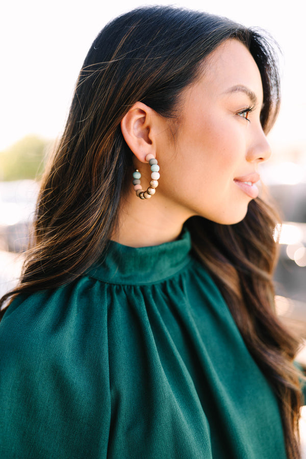 You've Got The Joy Mint Beaded Earrings – Shop the Mint