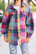 You've Got It Lavender Purple Plaid Shacket – Shop the Mint